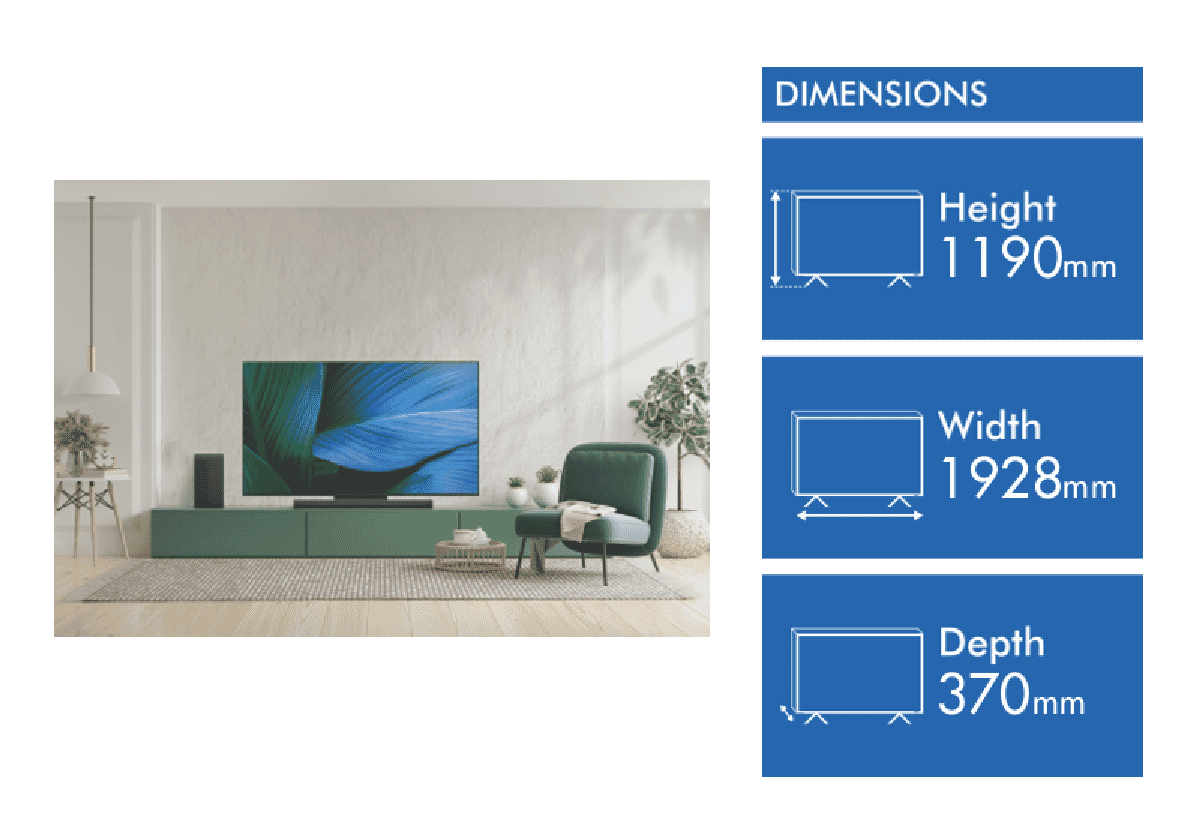 LG 86" QNED86 4K UHD LED Smart TV 24 86QNED86TSA