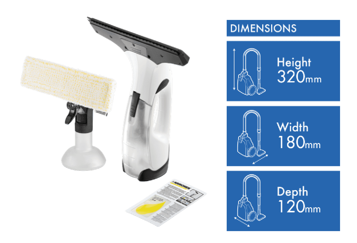 Karcher WV2 Window Vacuum 1.633-653.0