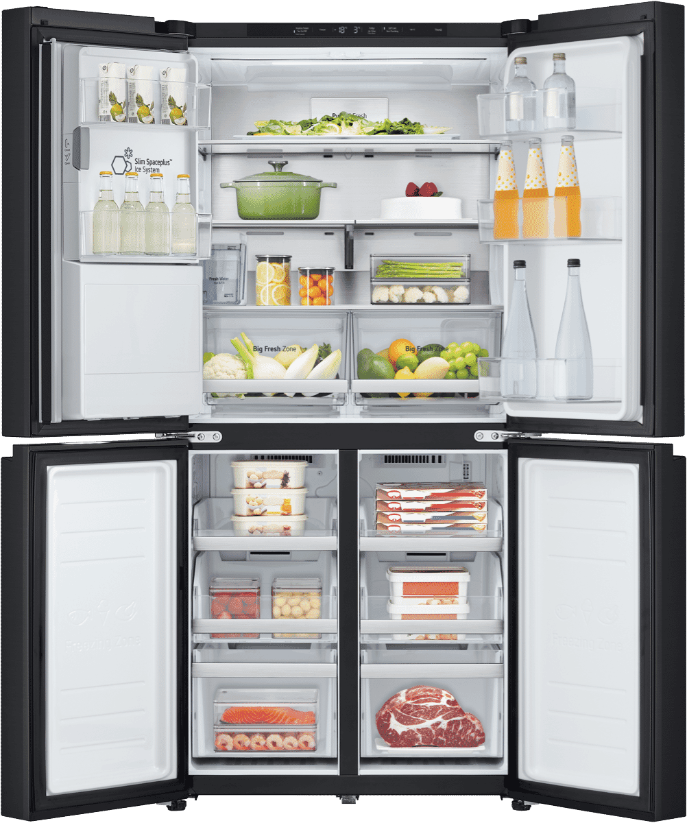 LG 506L French Door Refrigerator GF-LN500MBL