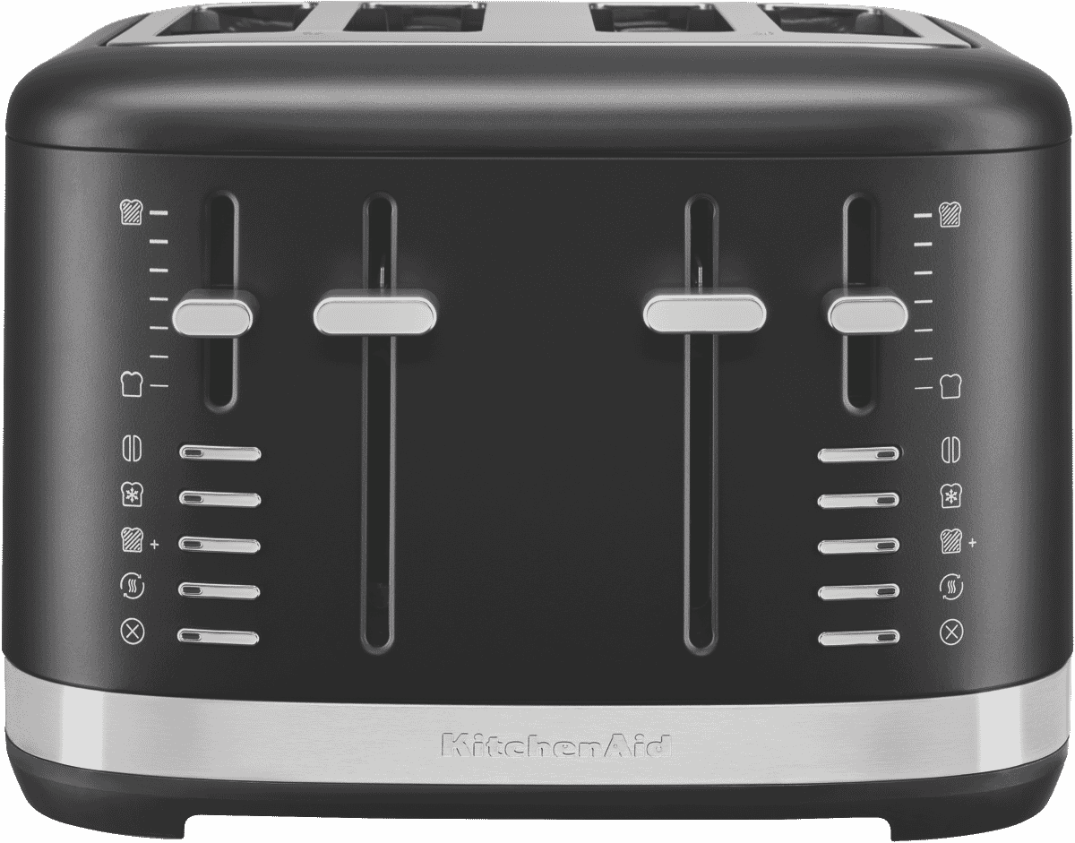 KitchenAid 4 Slice Toaster Matte Black 5KMT4109ABM