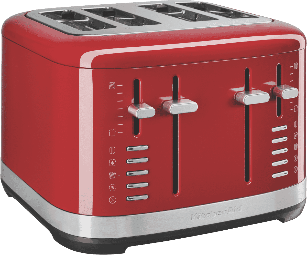 KitchenAid 4 Slice Toaster Empire Red 5KMT4109AER