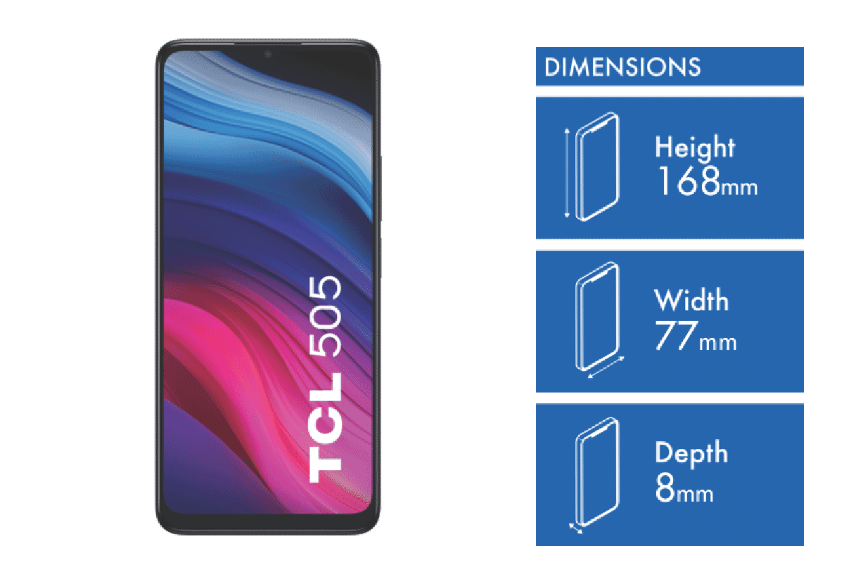 TCL 505 128GB Space Grey 90057780