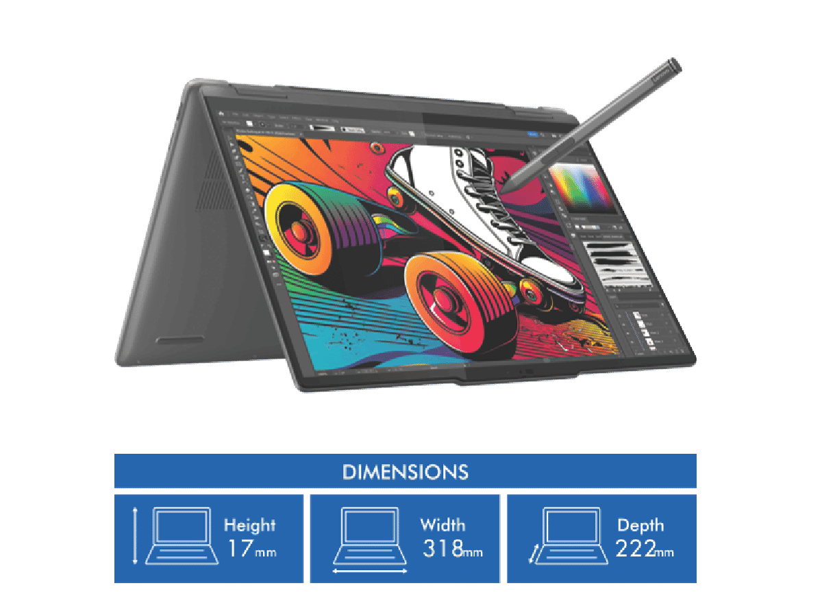 Lenovo Yoga 7 14" EVO Core Ultra 7 Touch 2in1 Laptop 83DJ000AAU