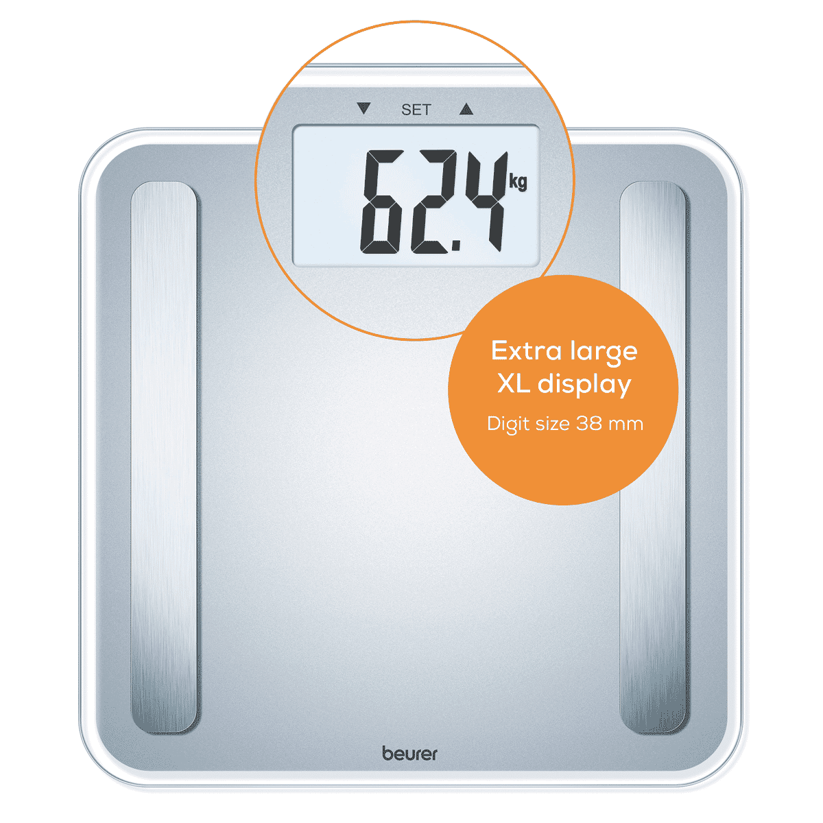 Beurer Digital Glass Body Fat Scale BF183