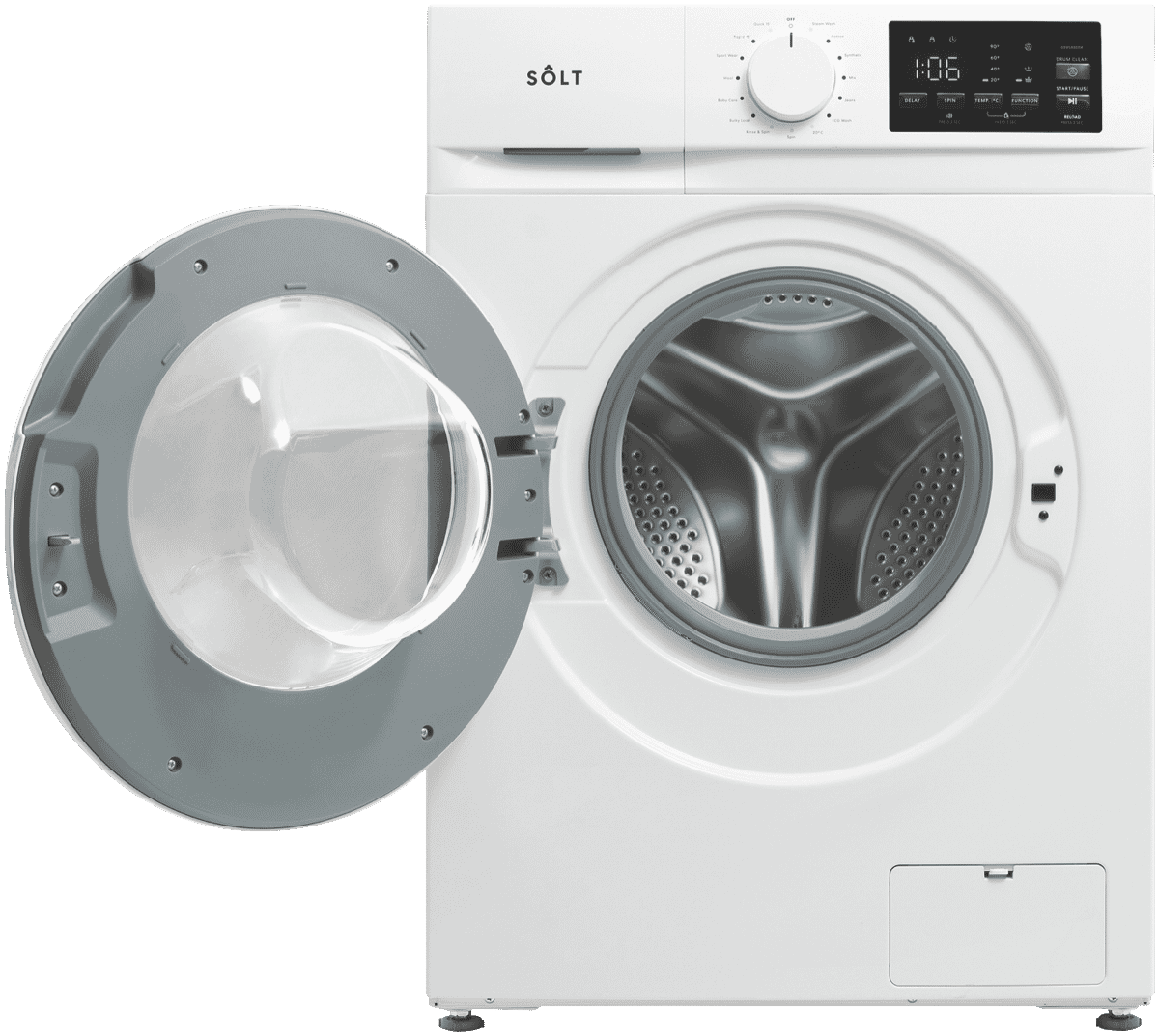 Solt 8kg Front Load Washer GGSFLW800W