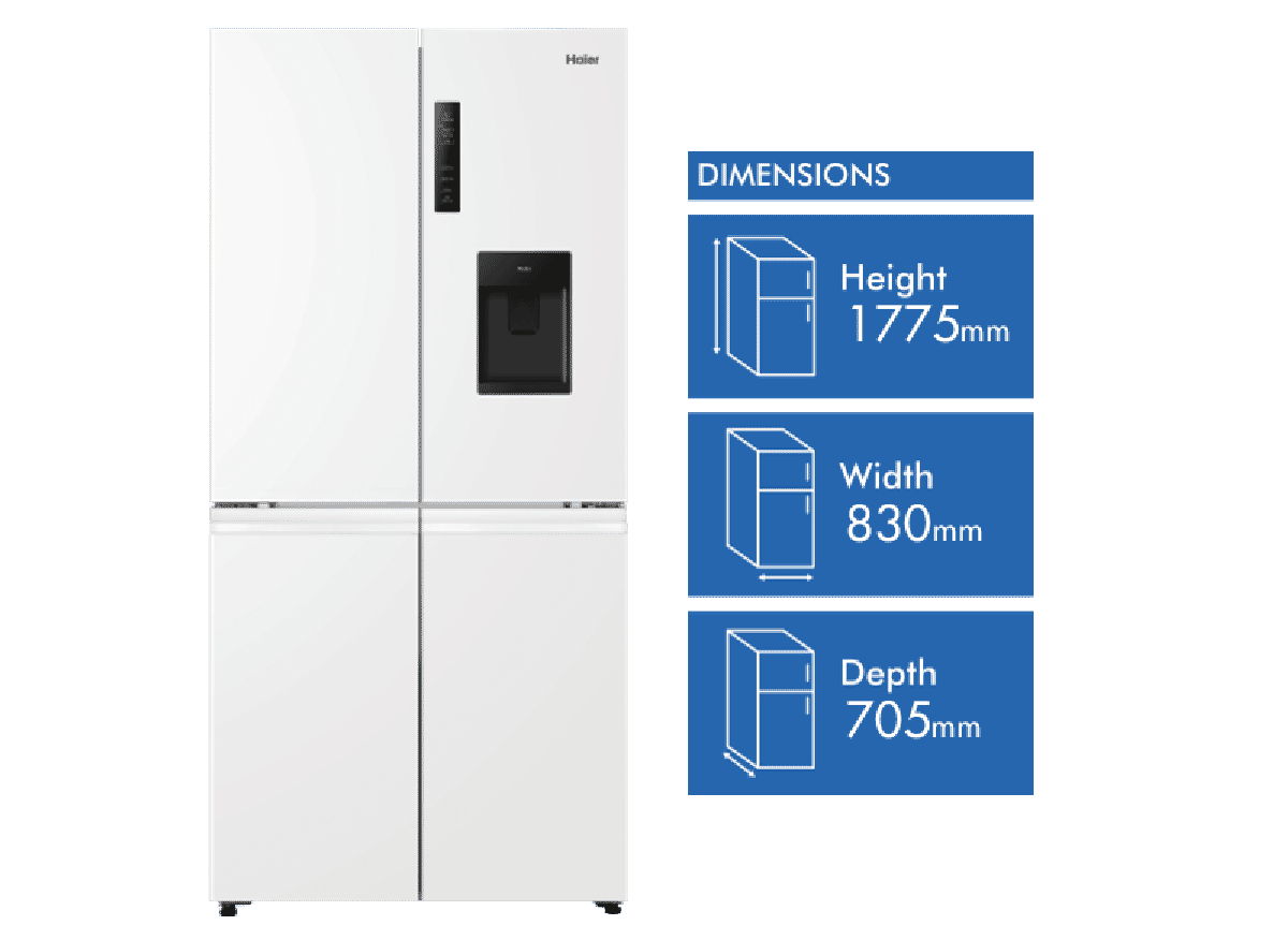 Haier 508L Quad Door Refrigerator HRF580YHN
