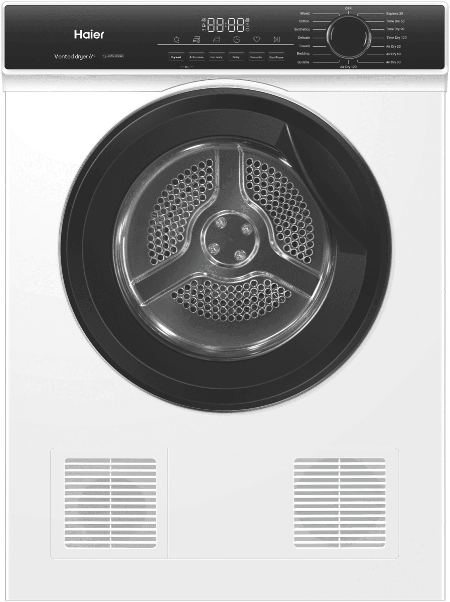 Haier 6kg Vented Dryer HDV60AWW1