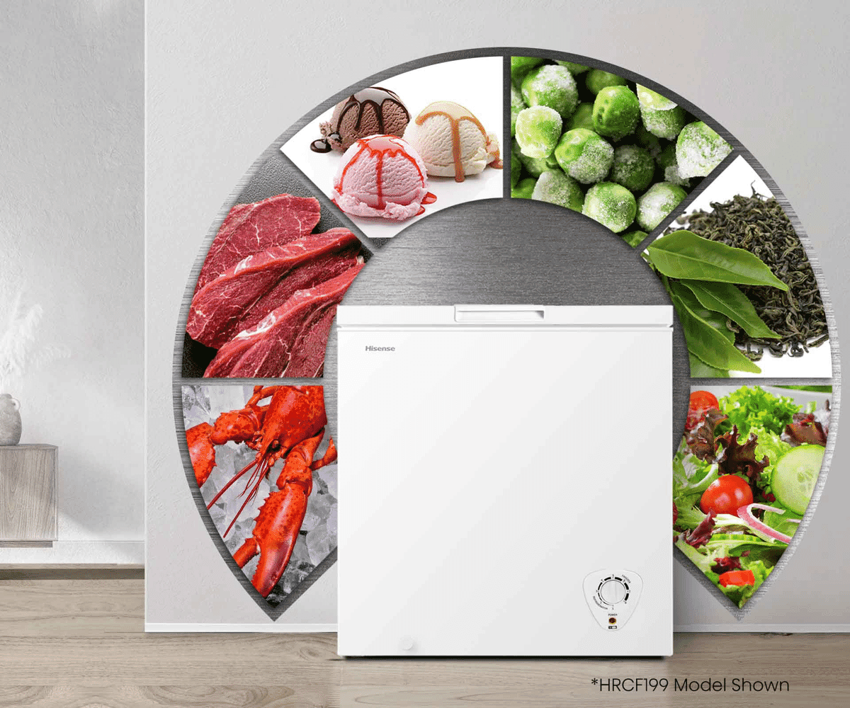 Hisense 300L Hybrid Chest Freezer HRCF301