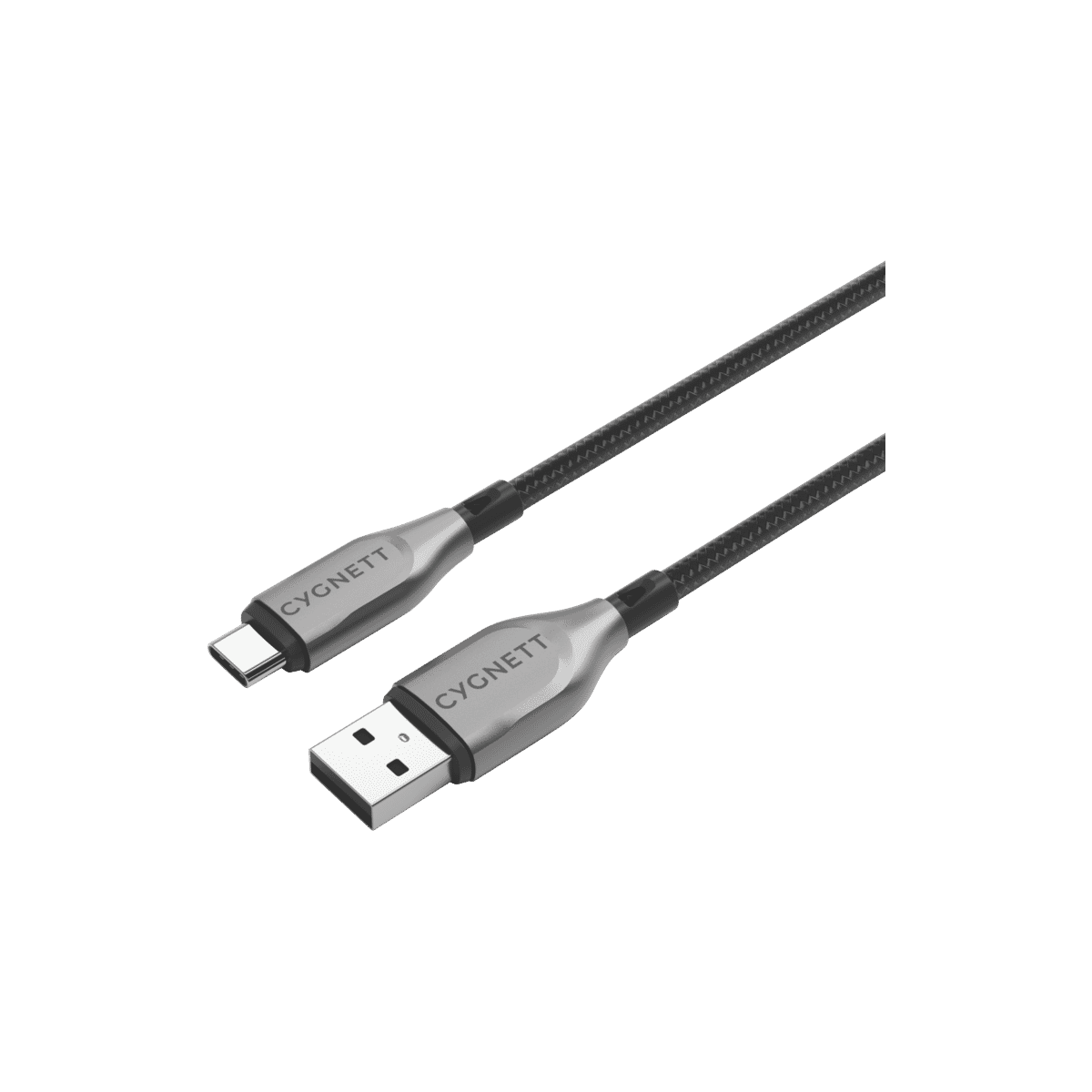 Cygnett Armoured USB-C To USB-A Cable Black 50cm CY4680PCUSA