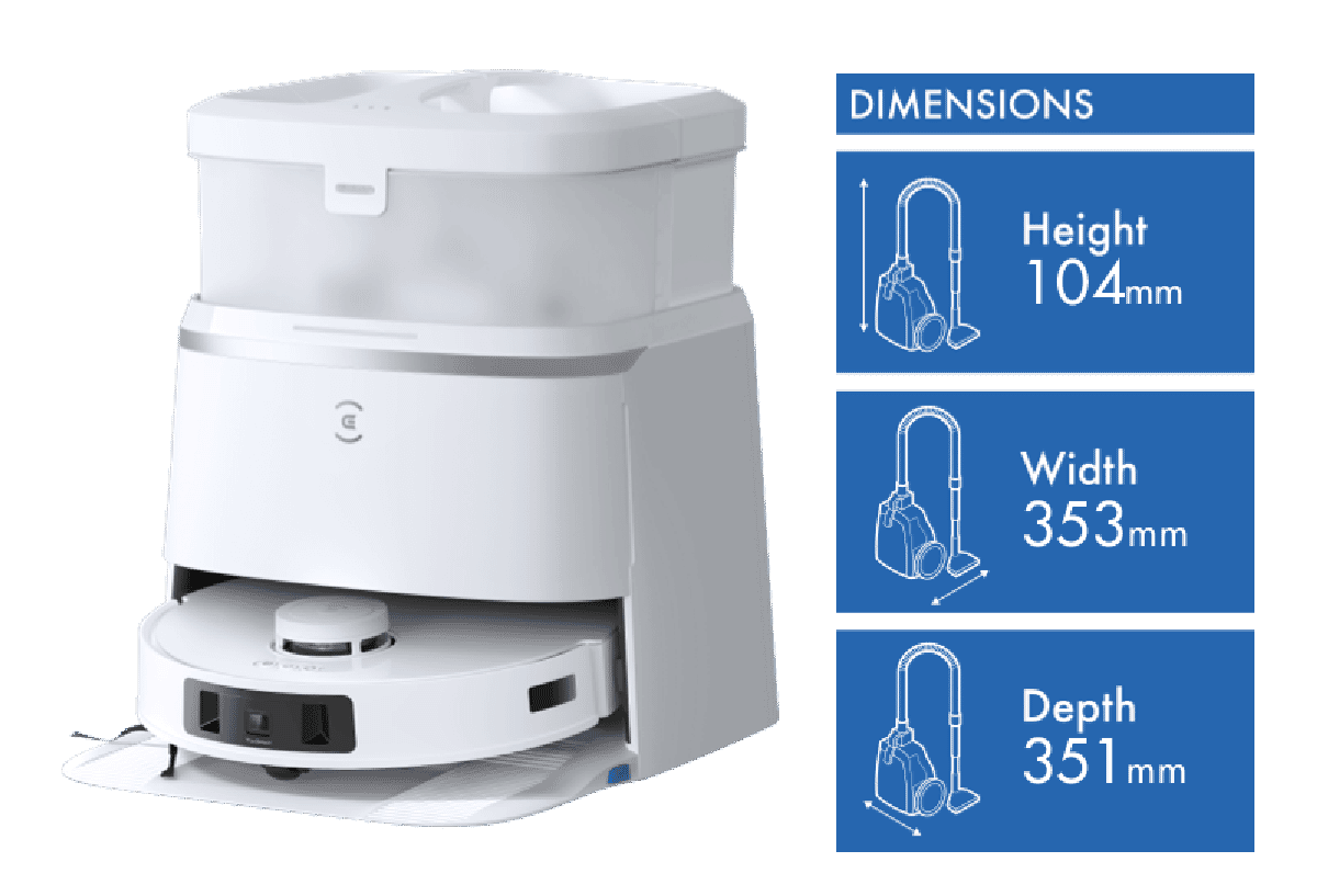 Ecovacs DEEBOT T30 PRO OMNI Robotic Vacuum DEEBOT-T30-PRO-OMNI