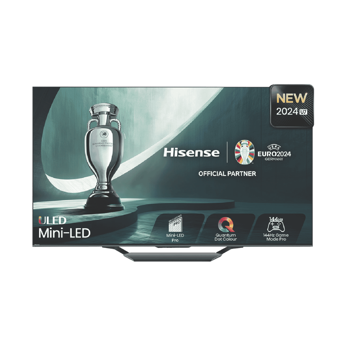 Hisense 85" U7NAU 4K Mini-LED QLED Smart TV 24 85U7NAU
