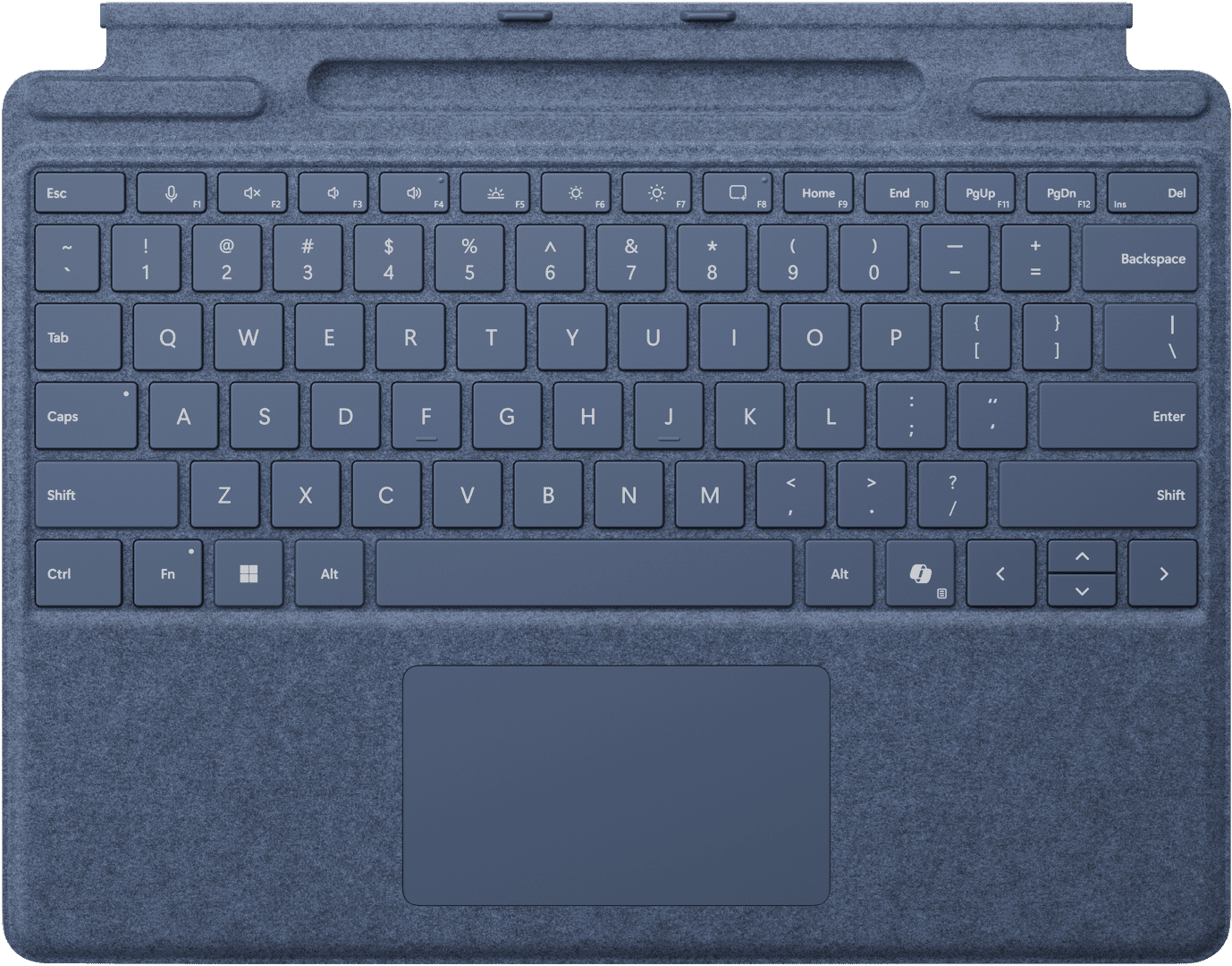 Microsoft Surface Pro Keyboard 11th Edition with Pen Storage (Sapphire ...
