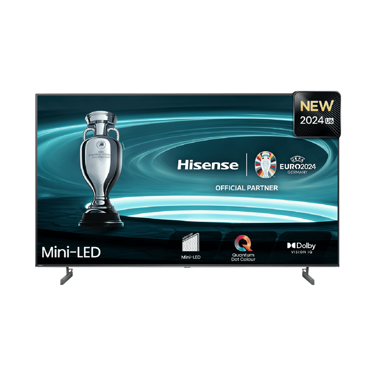 Hisense 75" U6NAU Mini-LED 4K QLED Smart TV 24 75U6NAU
