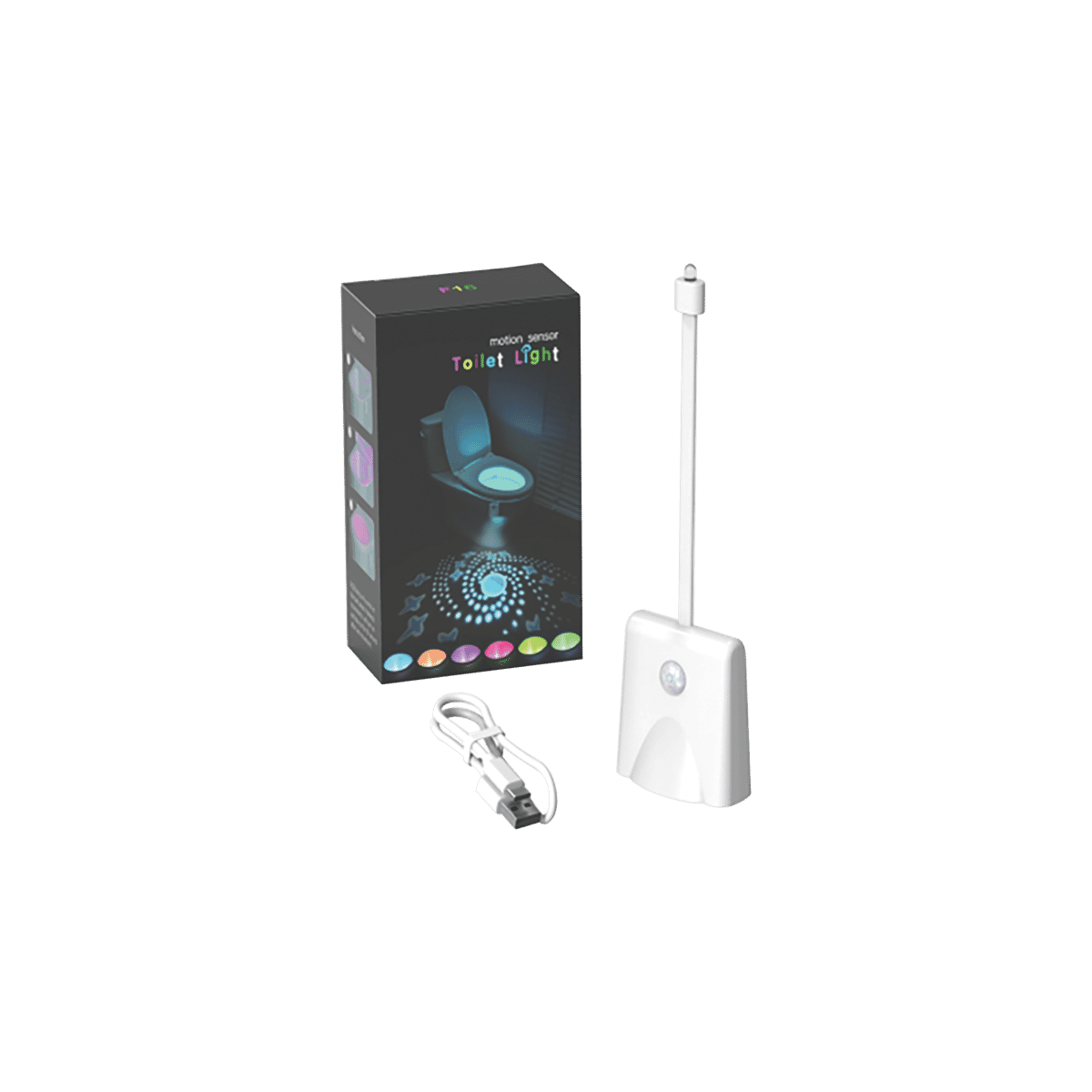 Evol Rechargeable LED Toilet Night Light EV373