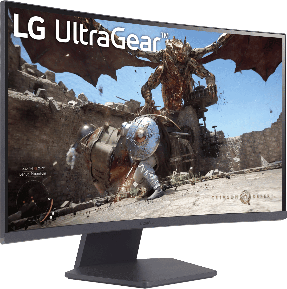 LG 27" QHD Curved Gaming Monitor 27GS60QC-B.AAUQ