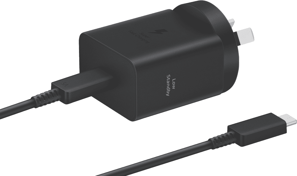 Samsung 45W Power Adaptor and USB-C TO USB-C Cable Black 11901317558