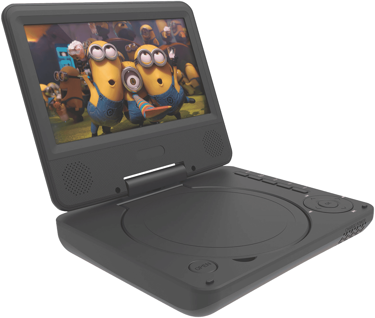 Laser Portable DVD Player 7" 2024 DVD-PT-7D
