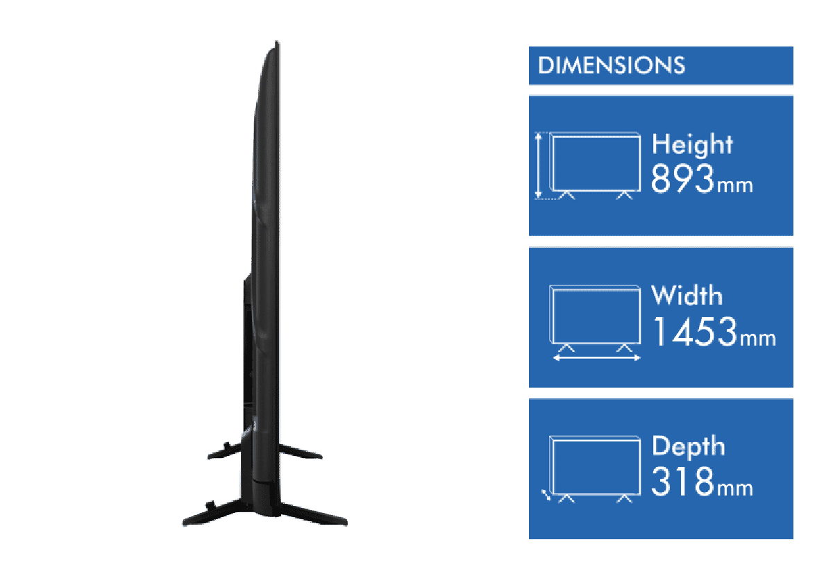 Toshiba 65" C350NP 4K UHD Google TV 2024 65C350NP
