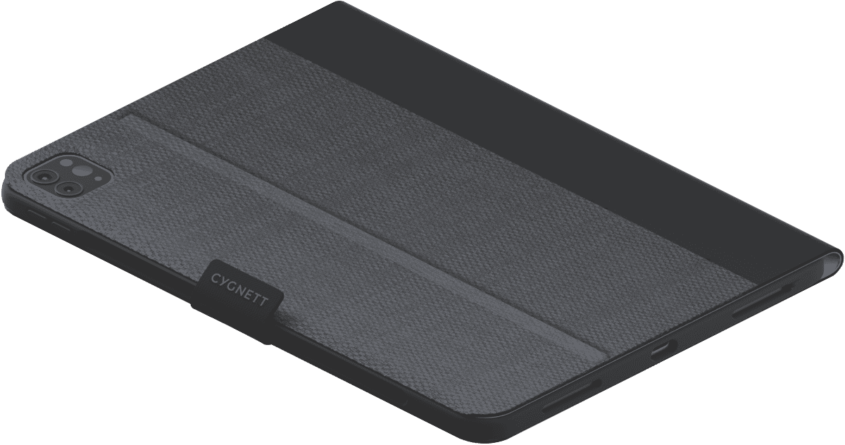Cygnett iPad Pro 13" M4 TekView Case for (Black) CY4976TEKVI
