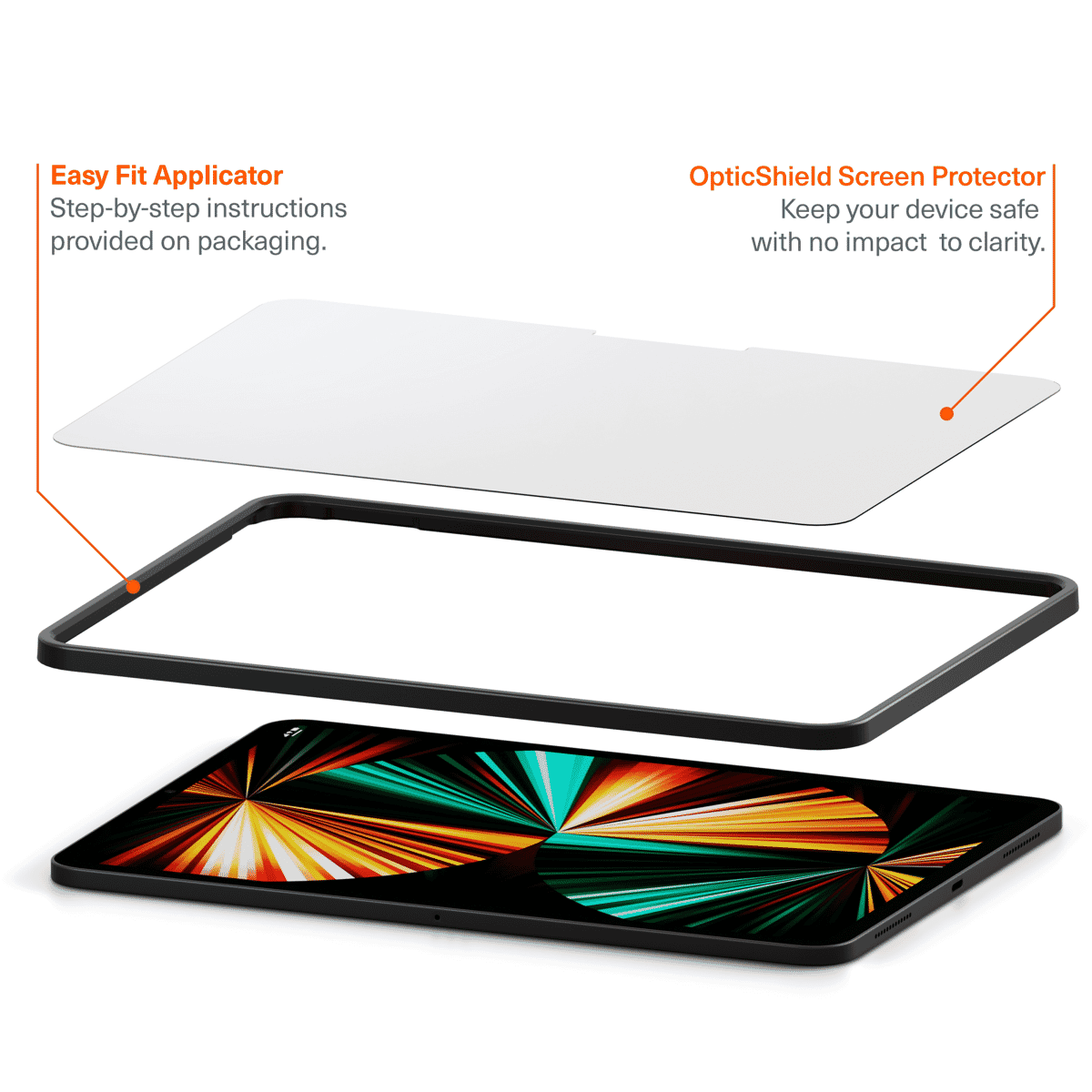 Cygnett iPad Pro 13" (M4) Optic Screen Guard CY5046CPTGL
