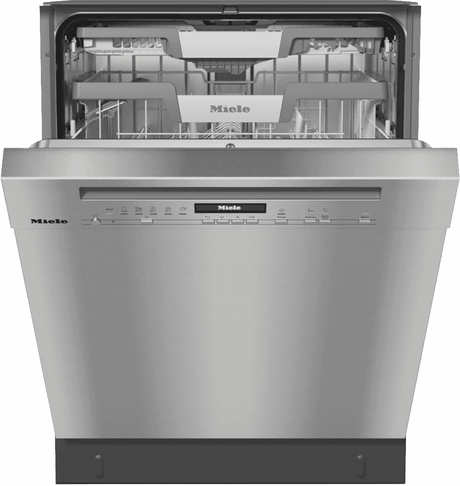 Miele AutoDos CleanSteel Built-Under Dishwasher G 7130 SCU CLST