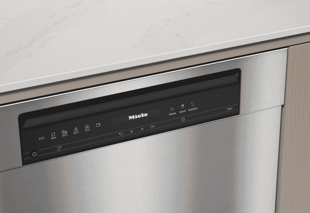 Miele AutoDos CleanSteel Built-Under XXL Dishwasher G 7609 SCU XXL CLST