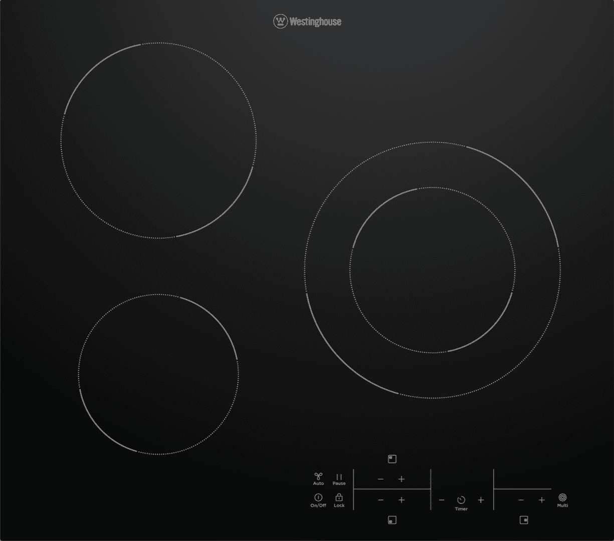 Westinghouse 60cm Ceramic Cooktop WHC633BE