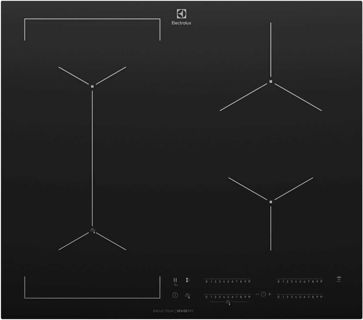 Electrolux 60cm Induction Cooktop EHI645BF