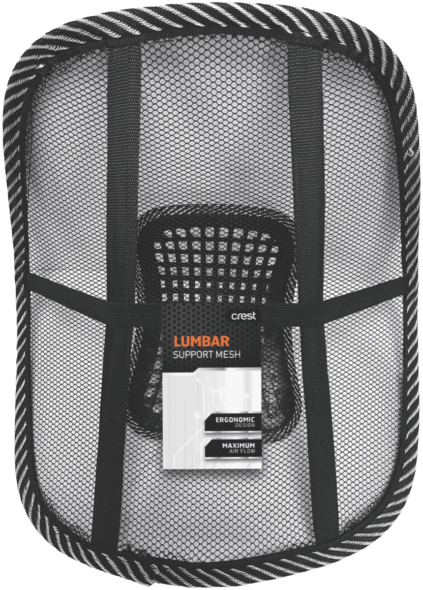 Crest Mesh Lumbar Back Support IT09129