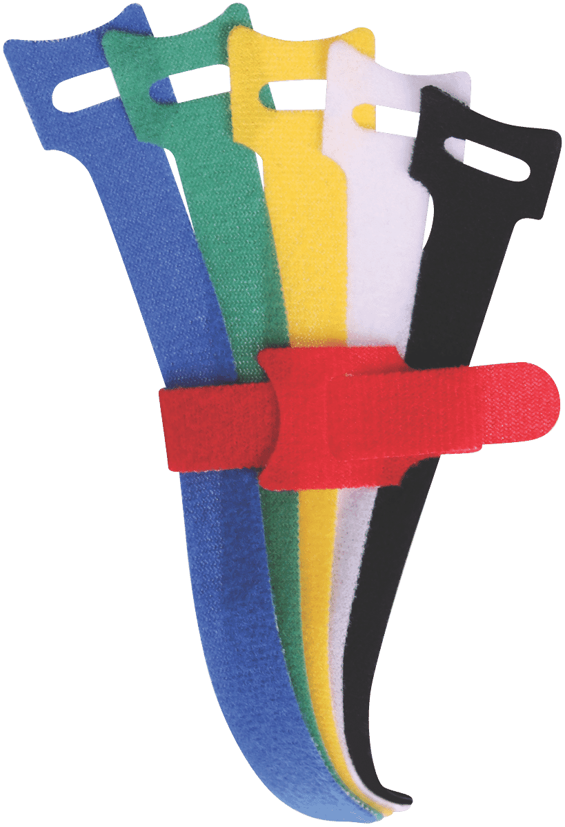 Crest Hook & Loop Straps 6 Pack OWCMHLCS