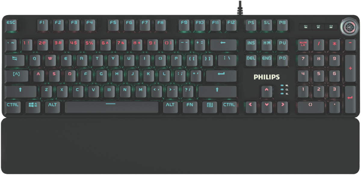 Philips Wired Gaming Keyboard SPK8605