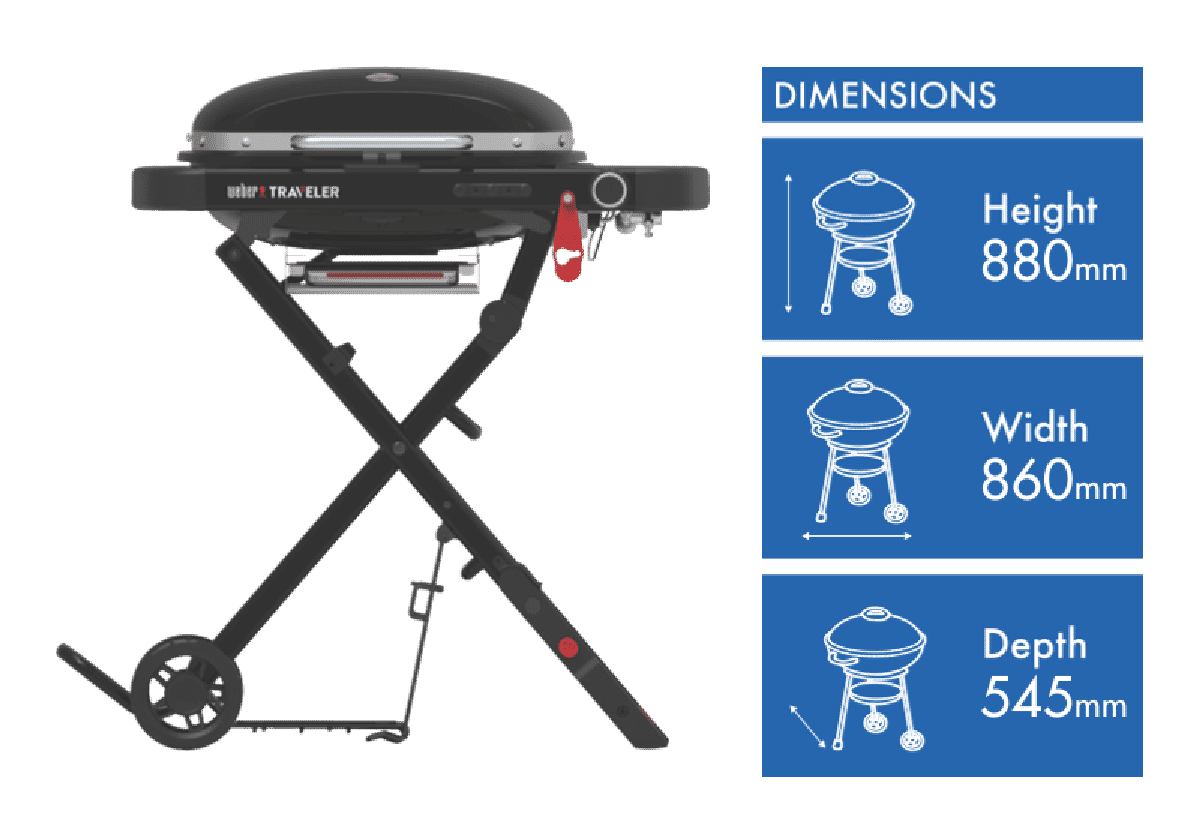 Weber Traveler Compact 1500525
