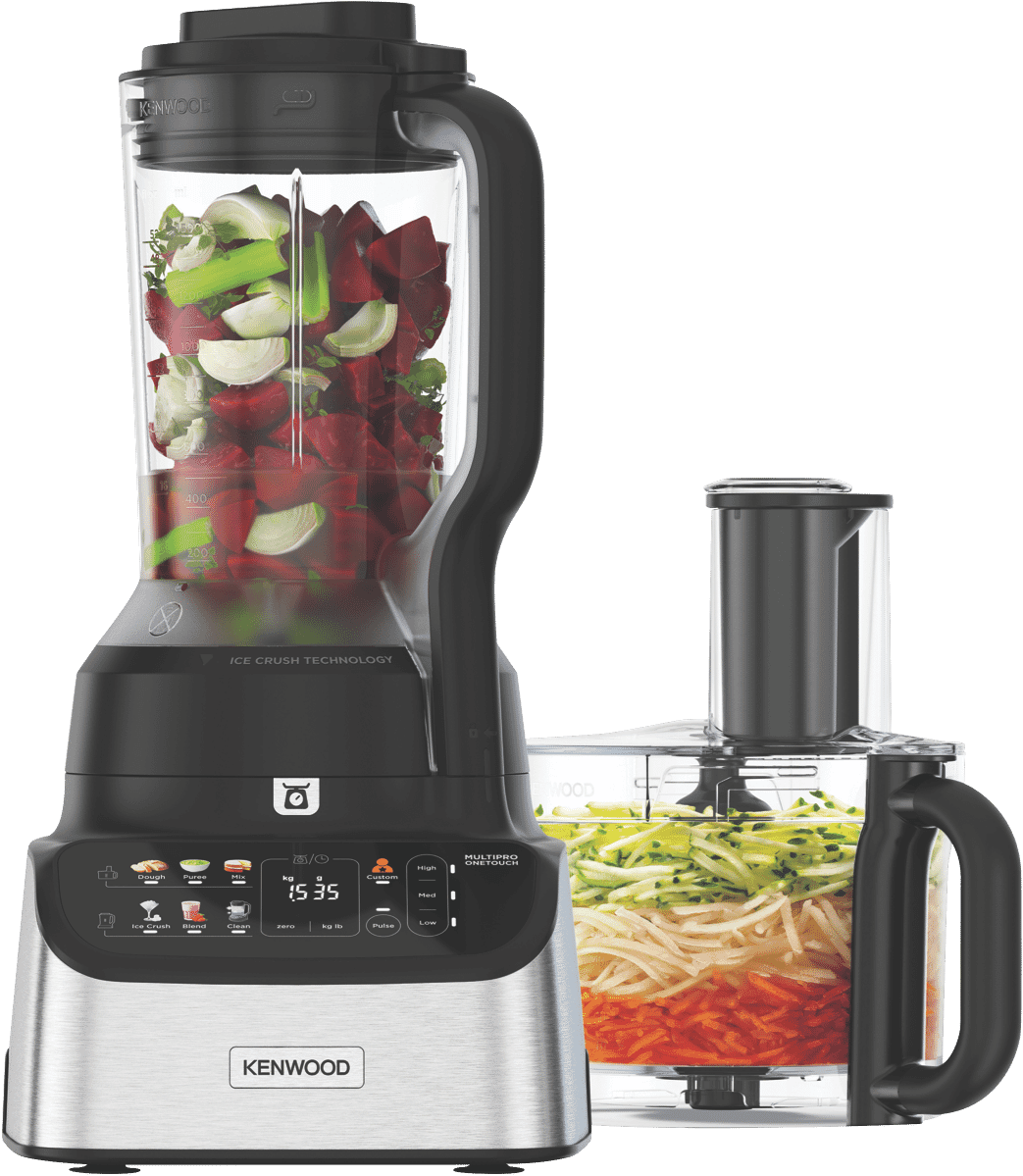 Kenwood Multi Pro One Touch Food Processor And Blender Silver FDM73480SS
