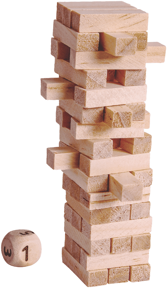 Techxtras Mini Jenga Game GAX11191