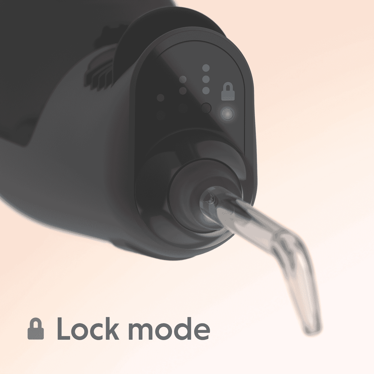 Ordo Hydro Sonic Water Flosser Charcoal Grey SP-WTRFLSS-CG