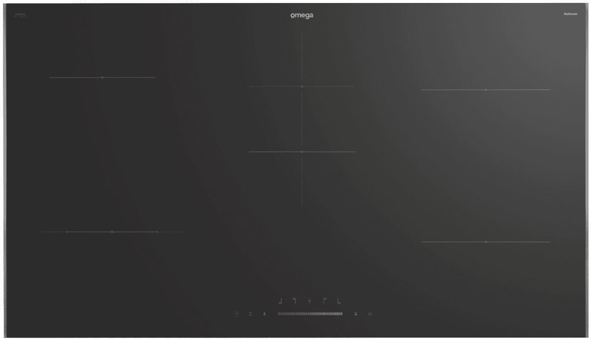 Omega 90cm Ceramic Cooktop OCC905TZ