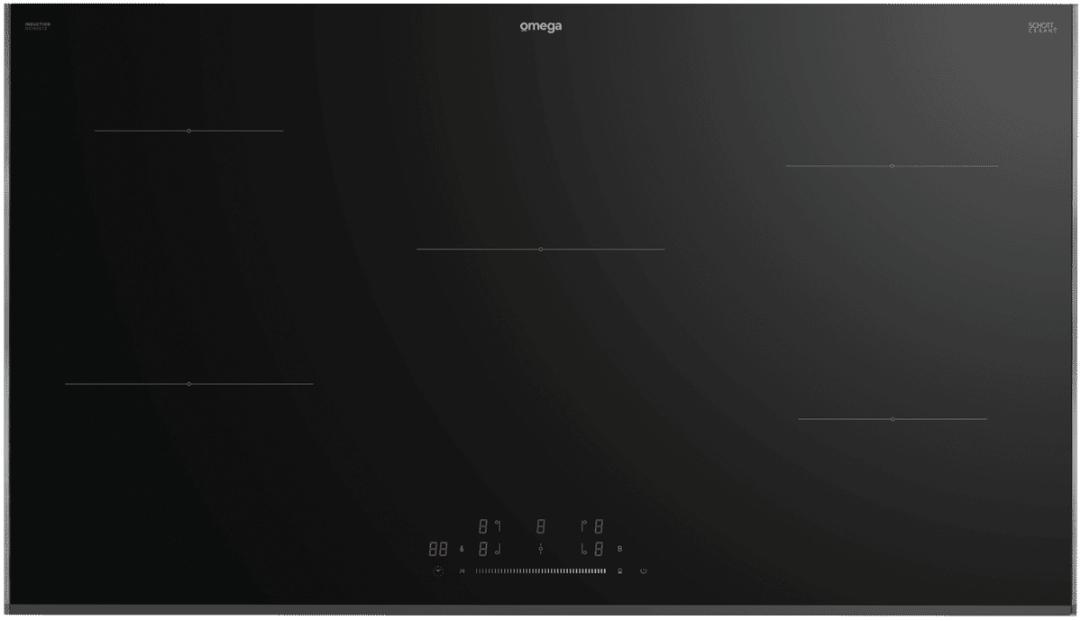 Omega 90cm Induction Cooktop OCI905TZ