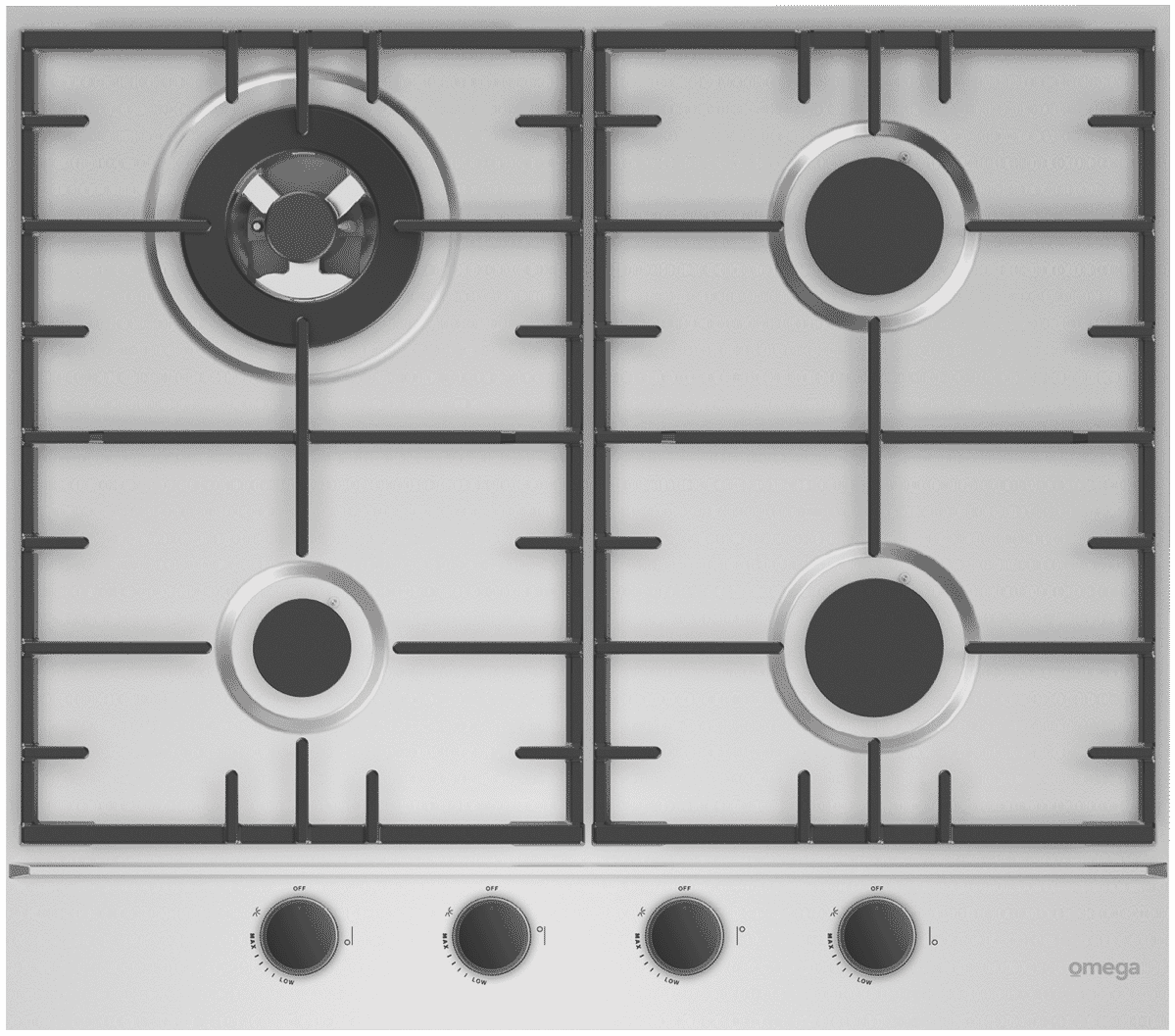 Omega 60cm Gas Cooktop OCG604WX