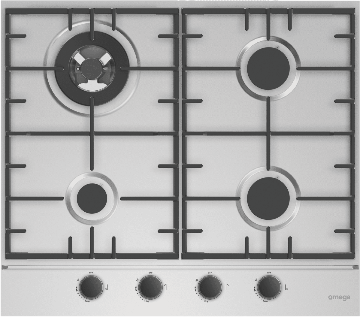 Omega 60cm Gas Cooktop OCG604WX