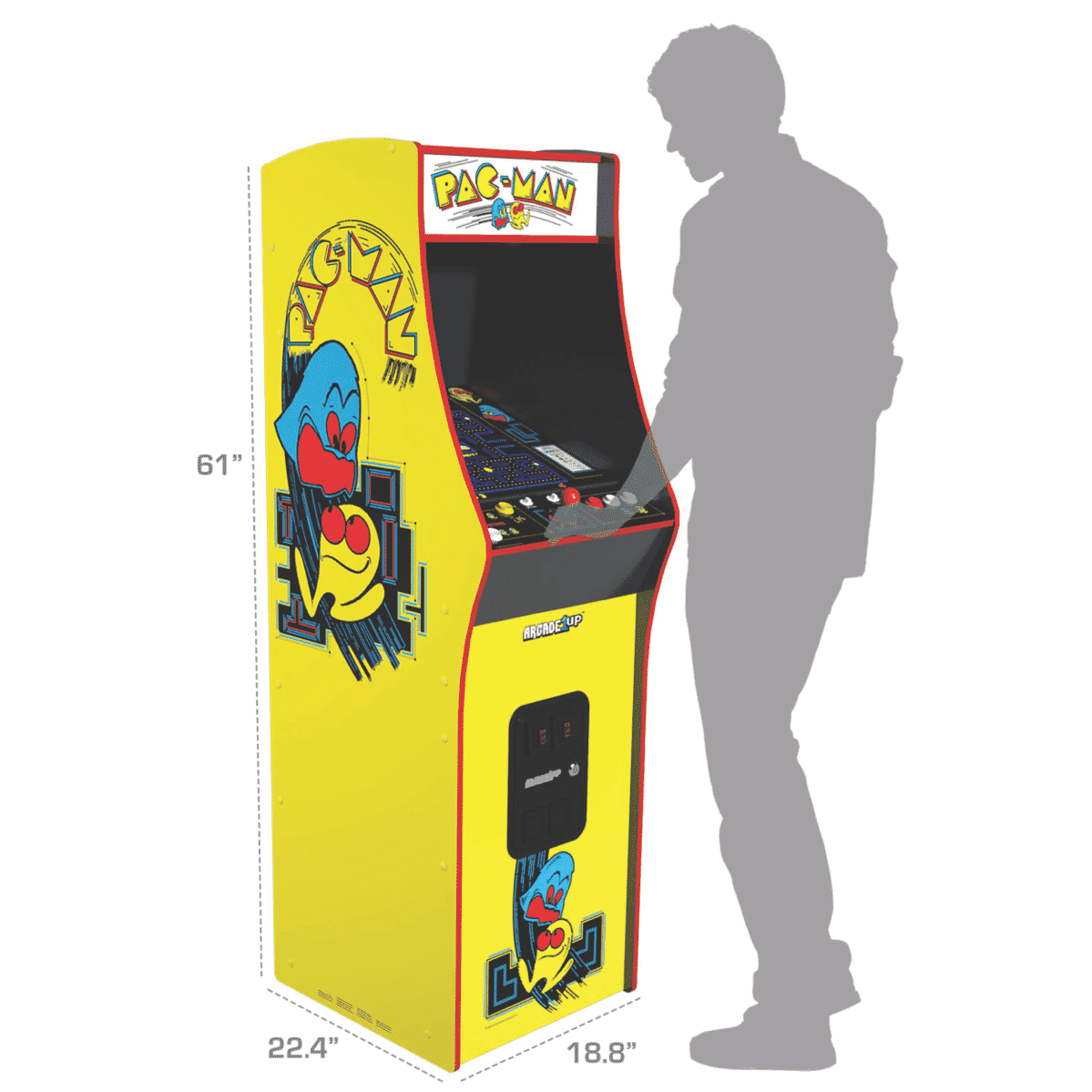 Arcade1Up Pac-man Deluxe Edition Arcade Machine PAC-A-302111