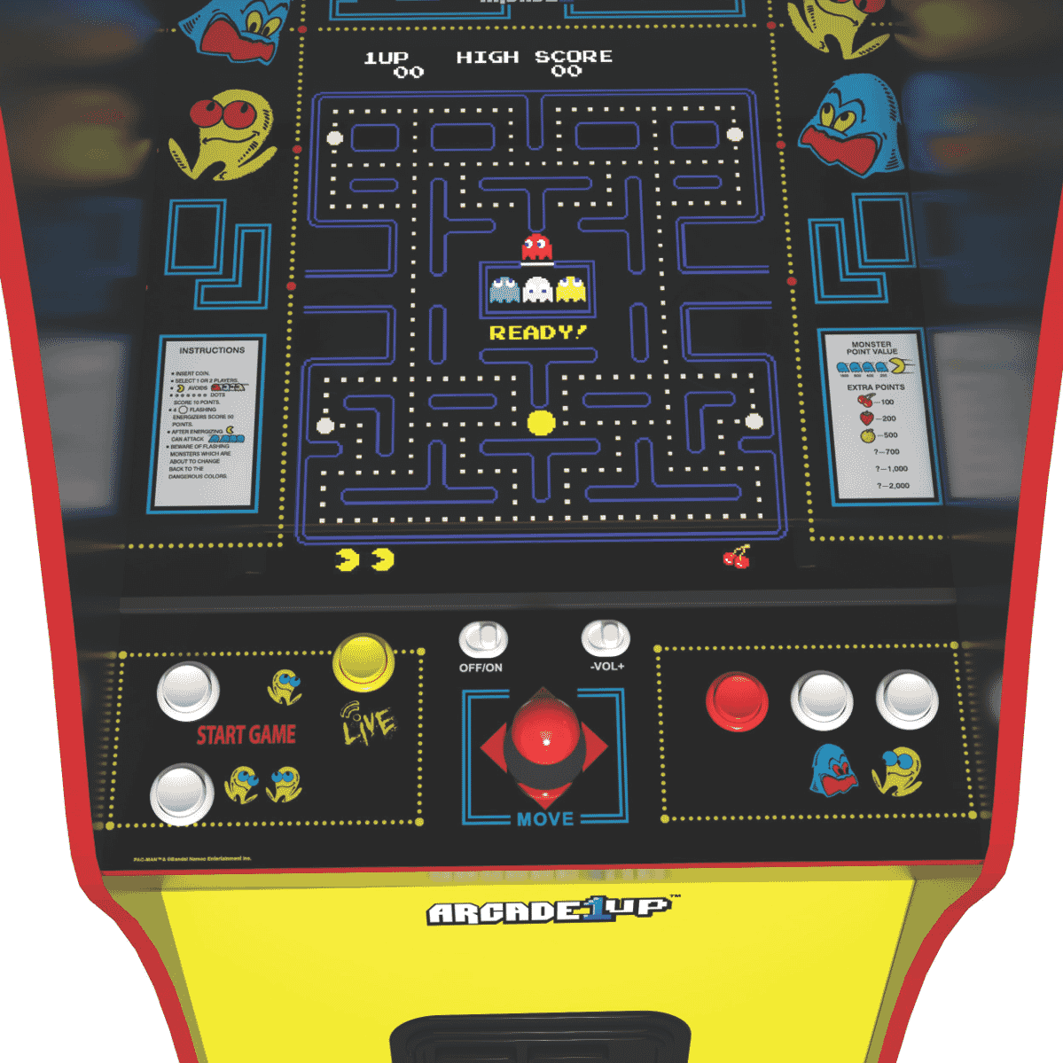 Arcade1Up Pac-man Deluxe Edition Arcade Machine PAC-A-302111