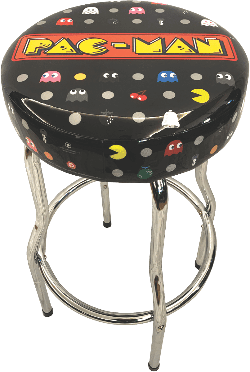 Arcade1Up Bandai Pac-man Legacy Adjustable Stool PAC-S-01317