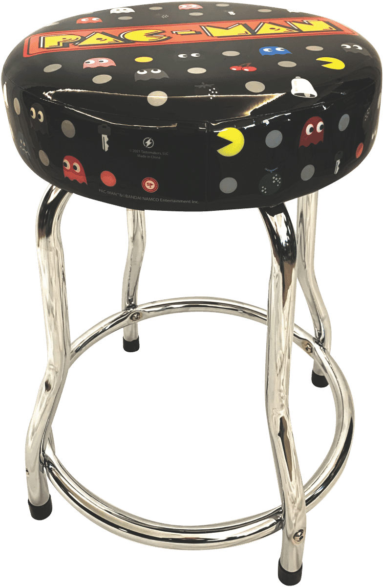 Arcade1Up Bandai Pac-man Legacy Adjustable Stool PAC-S-01317
