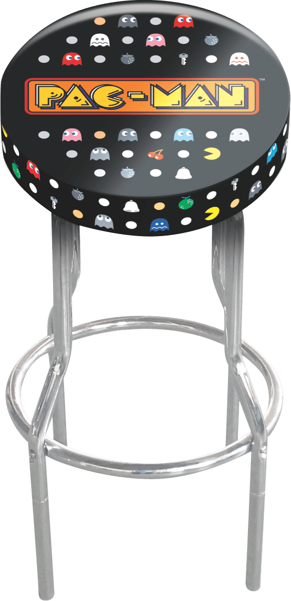 Arcade1Up Bandai Pac-man Legacy Adjustable Stool PAC-S-01317
