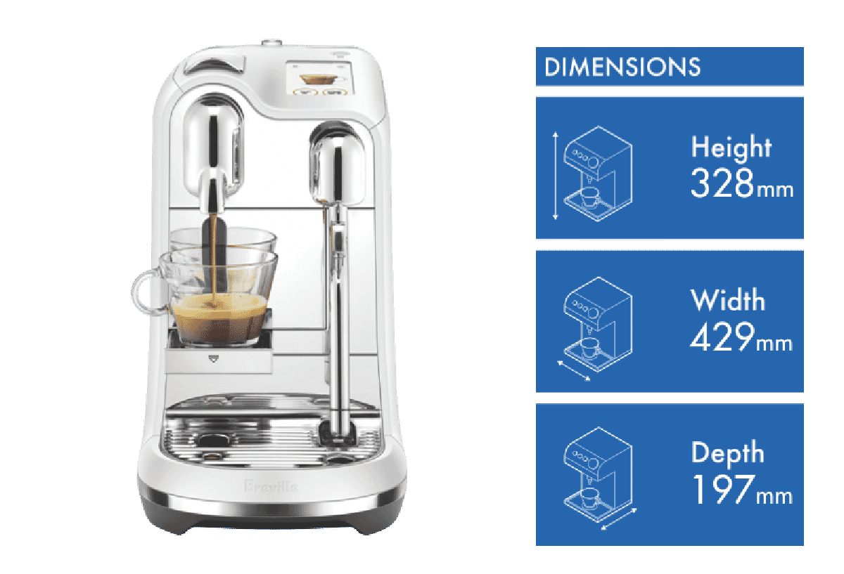 Nespresso Creatista Pro Sea Salt BNE900SST4IAN1