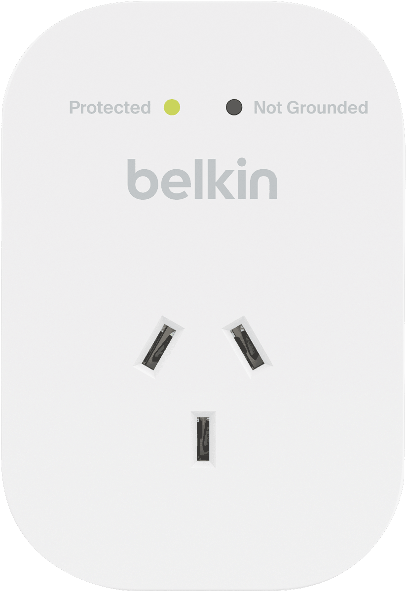 Belkin SurgePro Single Outlet Surge Protector SRA010AU