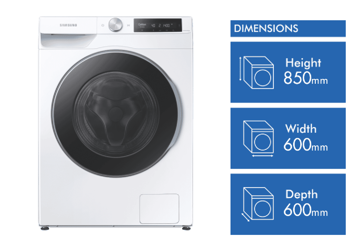 Samsung 11kg Front Load Washing Machine WW11CG604DLE