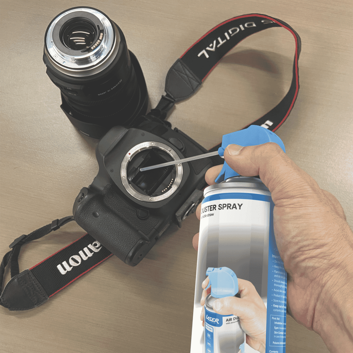 Laser Clean Range Air Duster 400ML CL-1827F