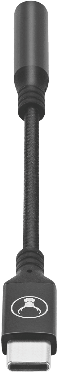 Bonelk USB-C to 3.5mm Long-Life Adapter (Black) ELK-80075-R