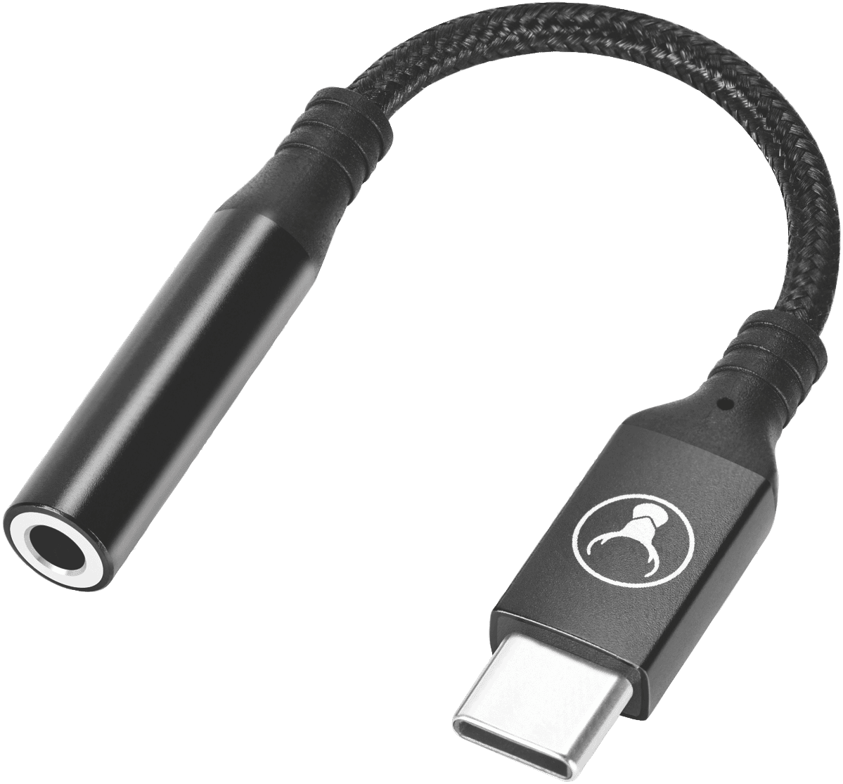 Bonelk USB-C to 3.5mm Long-Life Adapter (Black) ELK-80075-R
